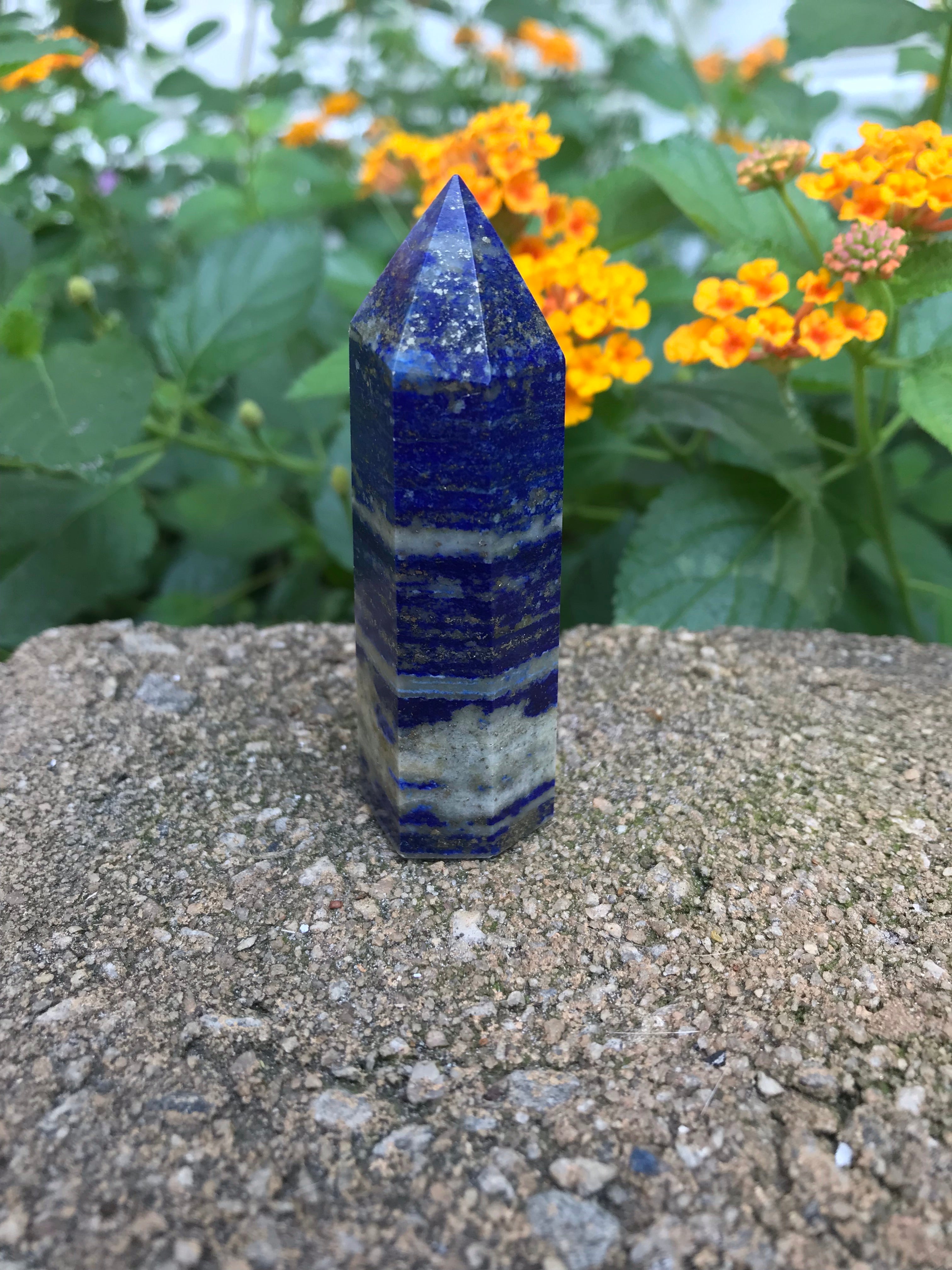 Lapis Lazuli Point – Earth Elements 369