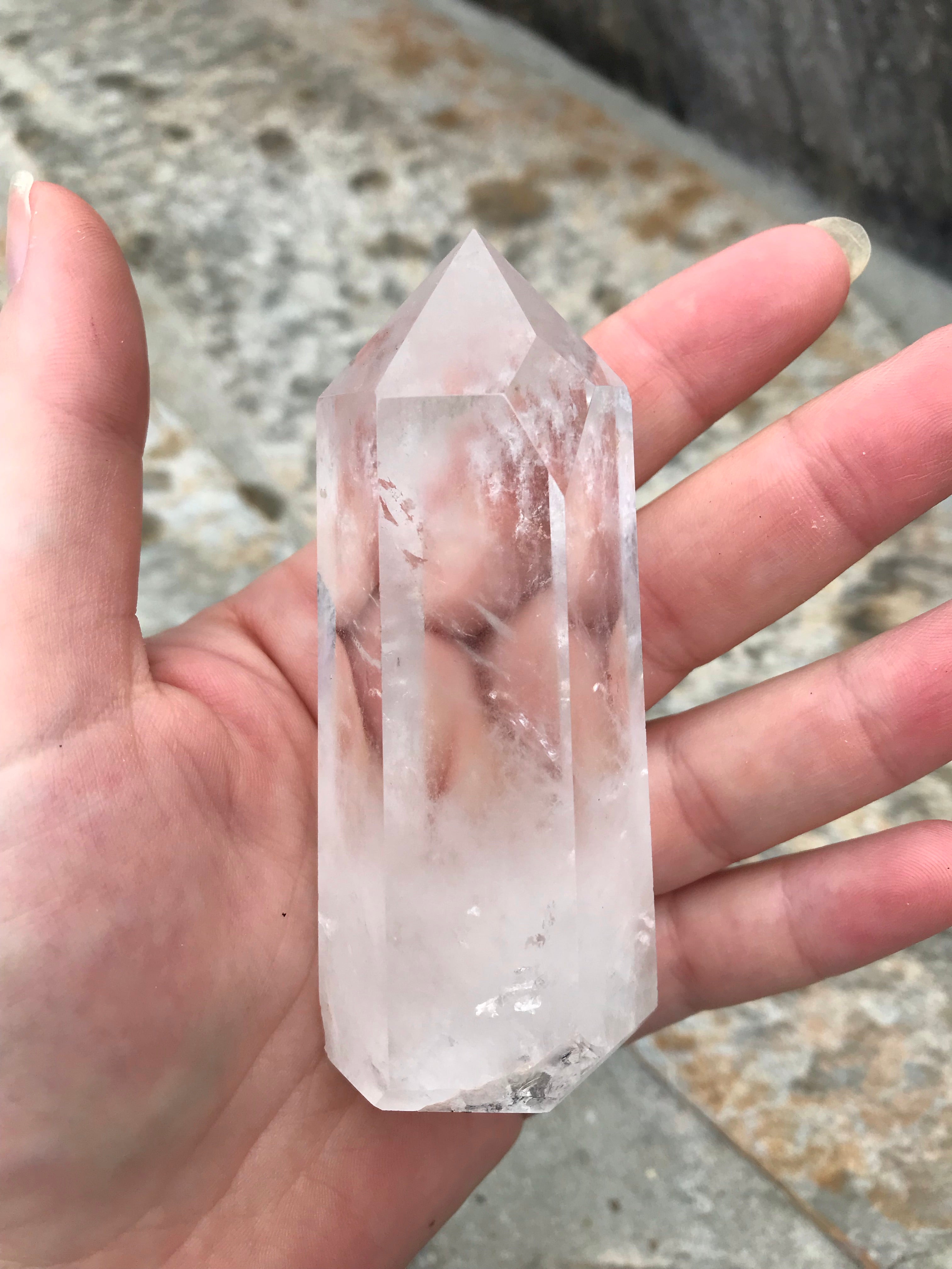 Clear Quartz Point – Earth Elements 369